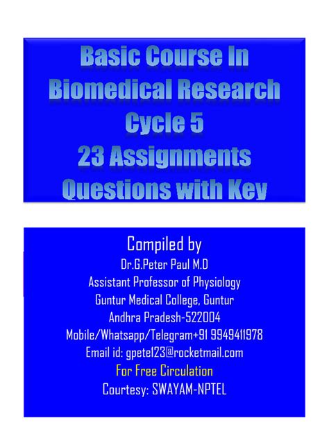 Bcbr 5 All Assignments Pdf