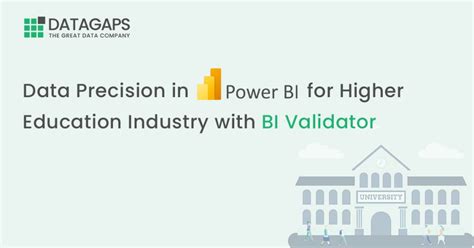 power bi role in higher education industry with bi validator