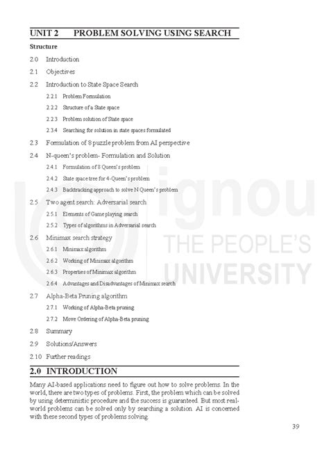 Unit 2 Problem Solving Using Search In Ai Aiml Notes Studocu