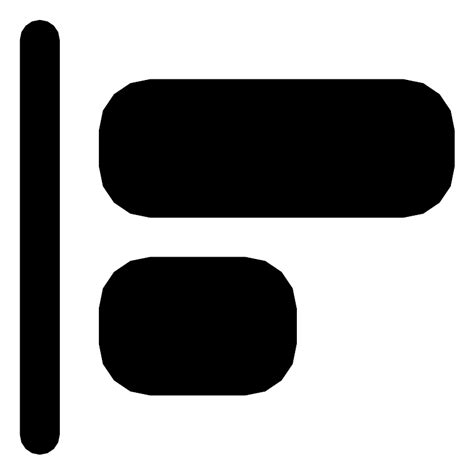 Align Left Detailed Vector Svg Icon Svg Repo