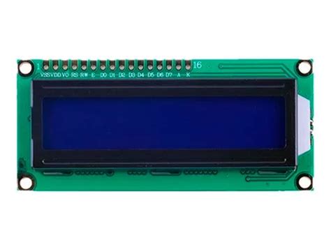 x Display Tela Lcd x Backlight Azul Arduino R em Rio Verde Goiás Mebuscar