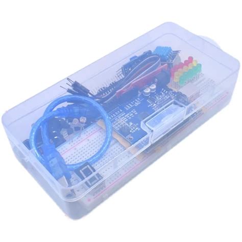 Starter Kit For Arduino Uno R Breadboard Basic Simple Learning Kit Sound Water Level Humidity