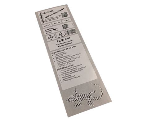 Pe Labels Polyethylene Labels With Removable Adhesive Up To Highly