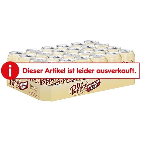 Dr Pepper Vanilla Float 0,33 Liter Dose, 24er Pack online kaufen bei Netto