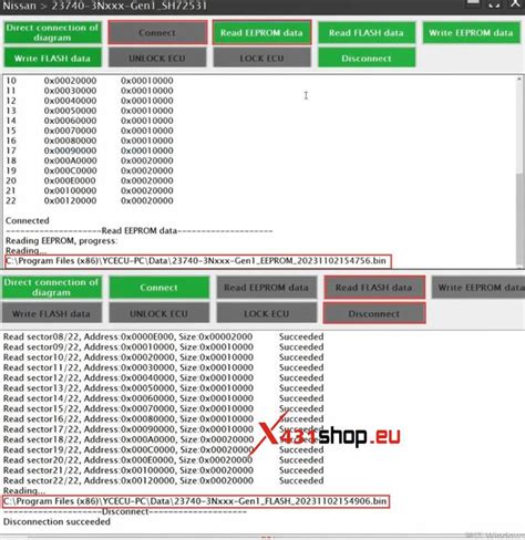 effortless nissan engine cloning with launch x431 ecu programmer