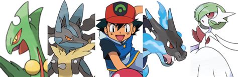 Ashs Mega Evolution Pokemon By Dinorex50 On Deviantart