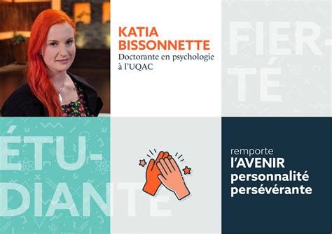 Katia Bissonnette Remporte Le Lauréat Universitaire De Personnalité