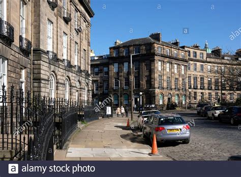 Randolph Crescent And Great Stuart Street Edinburgh New Town Streets