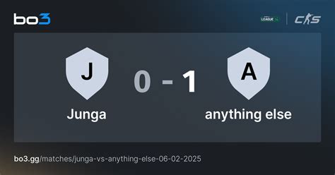 Junga Vs Anything Else En Vivo Partido De Cs2 En Esea Season 52 Advanced Division North
