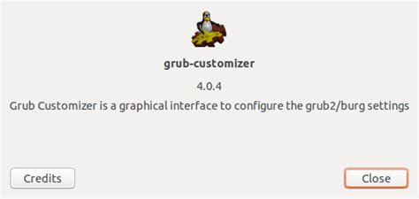 Grub Customizer About Unixmen