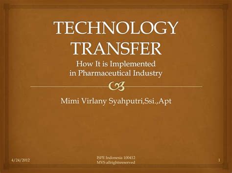 Technology Transfer Pptx