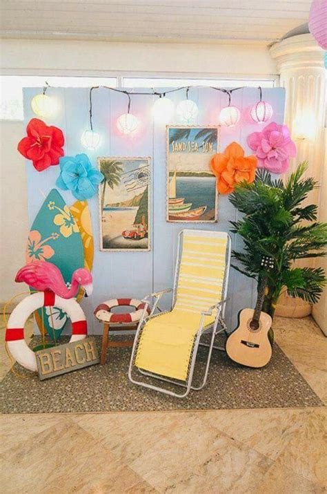 Hawaiian Party Decorations Luau Theme Fiesta Hawaiana Para Adultos Luau Hawaiano Cumpleaños