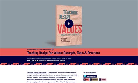 Teaching Design For Values Concepts Tools And Practices Wallonie