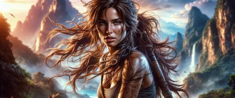 2560x1080 Stunning Lara Croft Wallpaper2560x1080 Resolution Hd 4k Wallpapersimagesbackgrounds