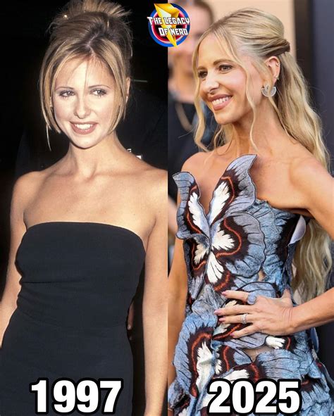 Sarah Michelle Gellar Then And Now