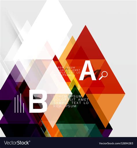 Triangle Composition Royalty Free Vector Image Triangle Composition Royalty Free Vector Image