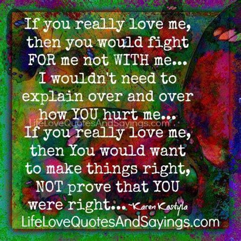 If You Really Love Me Quotes Quotesgram