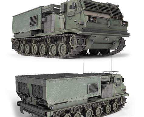 M270 Multiple Launch Rocket System Flippednormals