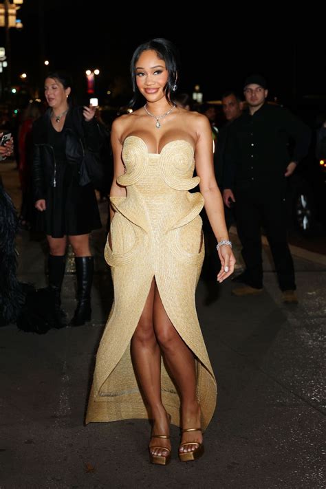 Saweetie Arrives At 2023 Cfda Fashion Awards In New York 11062023