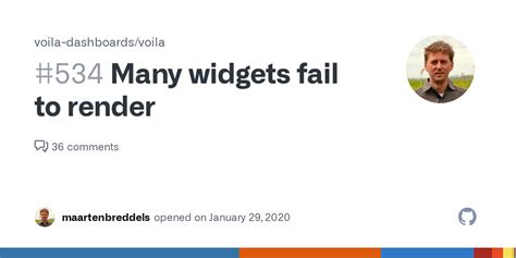 Many Widgets Fail To Render Issue Voila Dashboards Voila Github