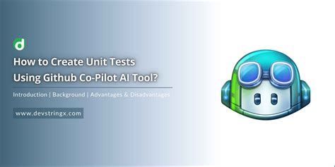 How To Create Unit Tests Using Github Co Pilot Ai Tool Ds