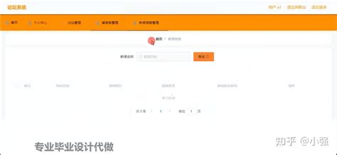 基于springboot的论坛系统 毕业设计 Springbootvuemysql 知乎 基于springboot的论坛系统 毕业设计 Springbootvuemysql 知乎