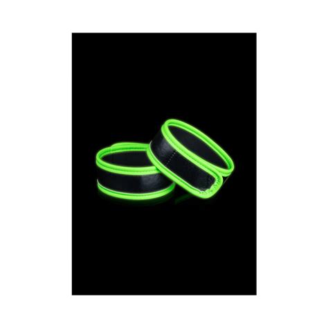 Ouch Glow Biceps Band Glow In The Dark Green