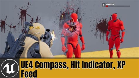 Ue4 Compass Hit Indicator Xp Feed Youtube