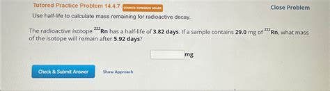 Solved Tutored Practice Problem 14 4 7 ﻿close Problemuse