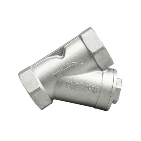 Stainless Steel Y Strainer Class 800 Threaded Npt Rc