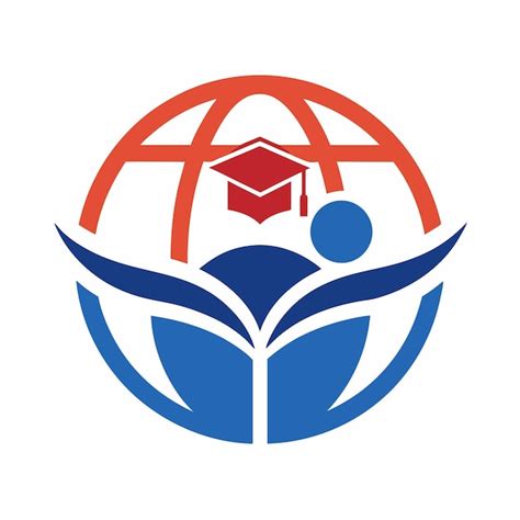 Premium Vector World Learning Education Logo Design Concept