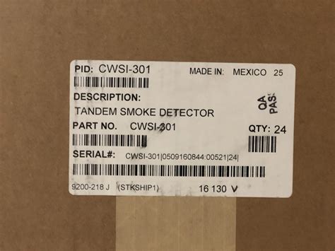 Cwsi 301 Smoke Detectors Save More On Fire Alarm Parts