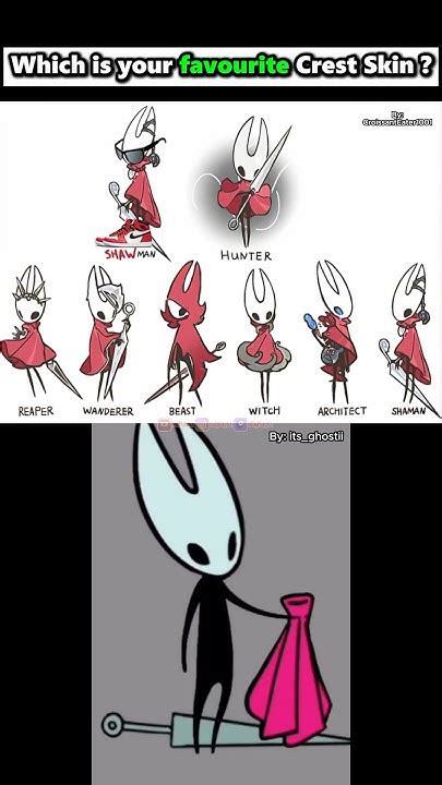 If Team Cherry Gave Us Crest Skins” Hollowknight Silksong Youtube