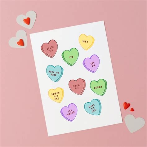 Sexy Valentine Card Etsy