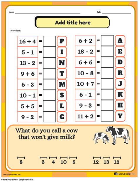 Math Riddles Worksheets Math Worksheets Printable