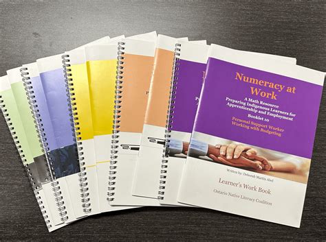 Numeracy At Work Facilitator And Workbook 6 10 Bundle — Ontario Native
