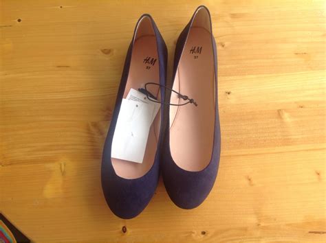 Handm Teget Jednostavne Baletanke Novo 37 22341303