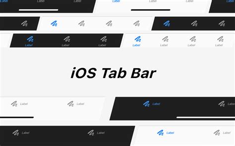 IOS Tab Bar Figma