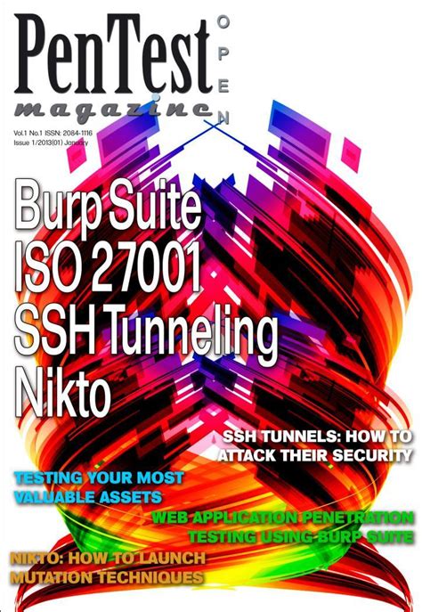 Burpsuite Iso 27001 Ssh Tunneling Nikto Pentest Open For Free