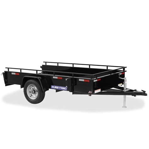 Steel High Side Utility Trailer Sure Trac
