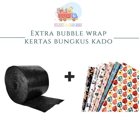 Jual Packing Extra Bubble Wrap Dan Extra Kertas Kado Shopee Indonesia