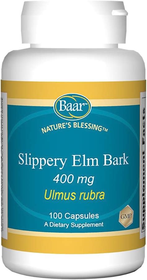 Natures Way Slippery Elm Bark Traditional Support To