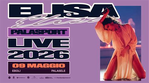 Elisa Chiude Stasera Il Tour Al Palasele Di Eboli Zon