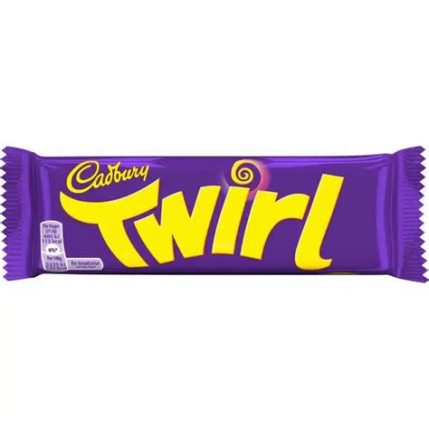 Cadbury Twirl Chocolate Bar 1 5oz 43g Candy Creations