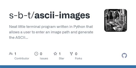 Github S B Tascii Images Neat Little Terminal Program Written In