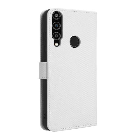 For Orbic Magic 5g R678el Diamond Texture Leather Phone Case White