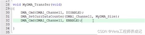 Stm32学习笔记 Dma直接存储器存取（代码部分）dma数据转运dmaad多通道dma代码 Csdn博客