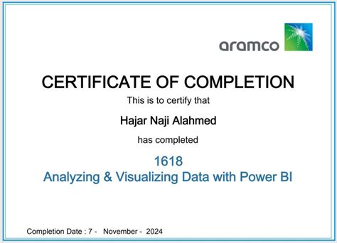 Powerbi Dataanalysis Learning Datavisualization Aramco Data تحليلالبيانات Hajar Alahmed