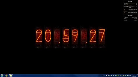 Desktop Divergence Meter Clock Rainmeter Skin Steinsgate