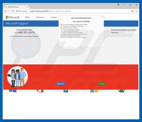 Virus Alert From Microsoft Pop Up Scam Removal And Recovery Steps